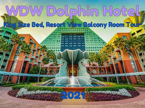 Walt Disney World Dolphin Resort! King Size Bed, Resort View Balcony ...