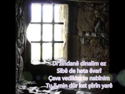 Di zîndanê dinalim ez (lyrics)