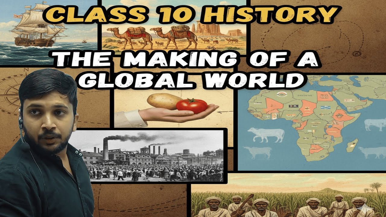The Making Of A Global World (Bilingual) Class 10th History Chapter-3 ...