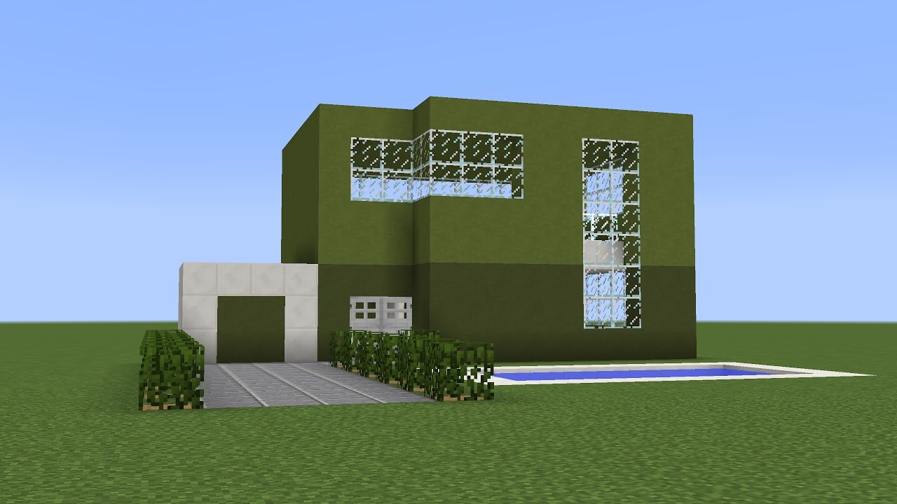 Minecraft - How to build a small compact house - YouTube