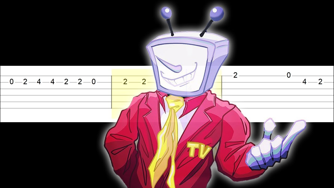 Deltarune Chapter 3 - It's TV Time! (Tenna Boss Theme) (Easy Guitar ...