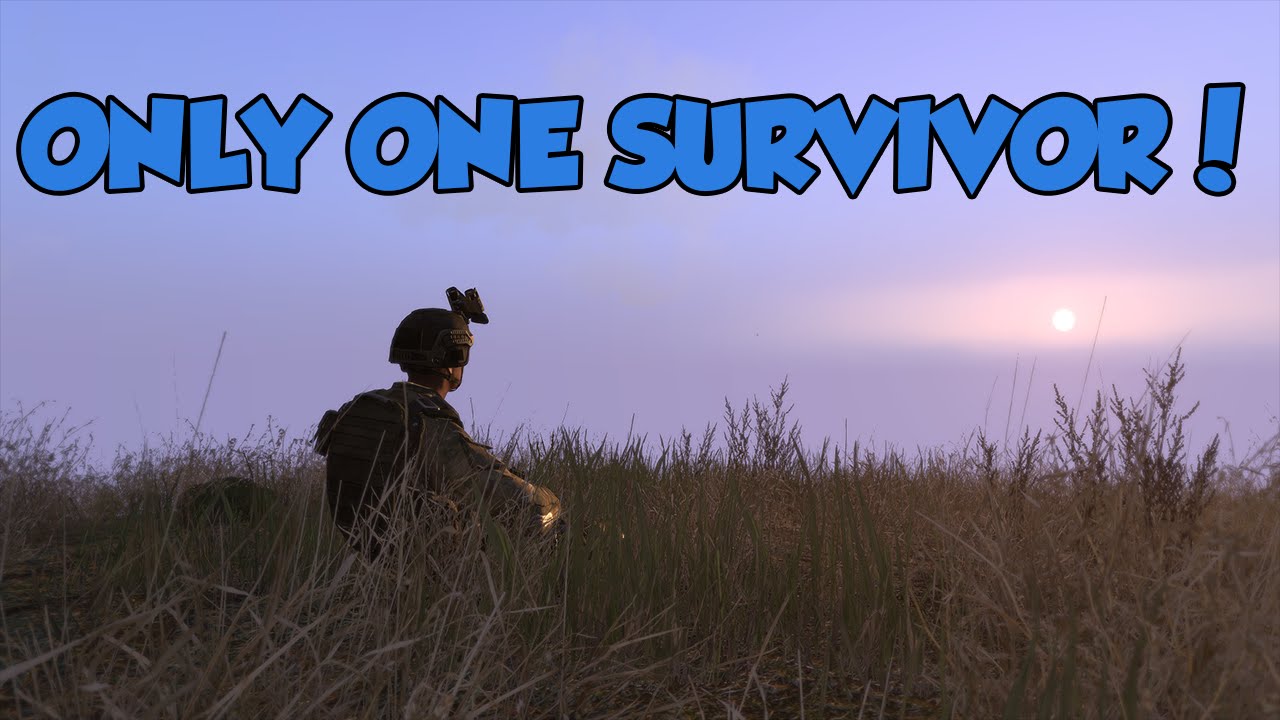 ONLY ONE SURVIVOR- Arma 3: Altis 64man Battleroyale - YouTube
