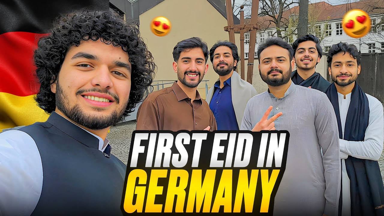 Eid in Germany🇩🇪🫶🌙 || First Eid without Family🥲😮‍💨 #vlog #trending # ...