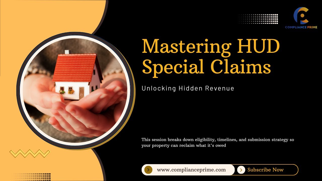 Unlock Hidden Revenue | Master HUD Special Claims | WEBINAR - YouTube