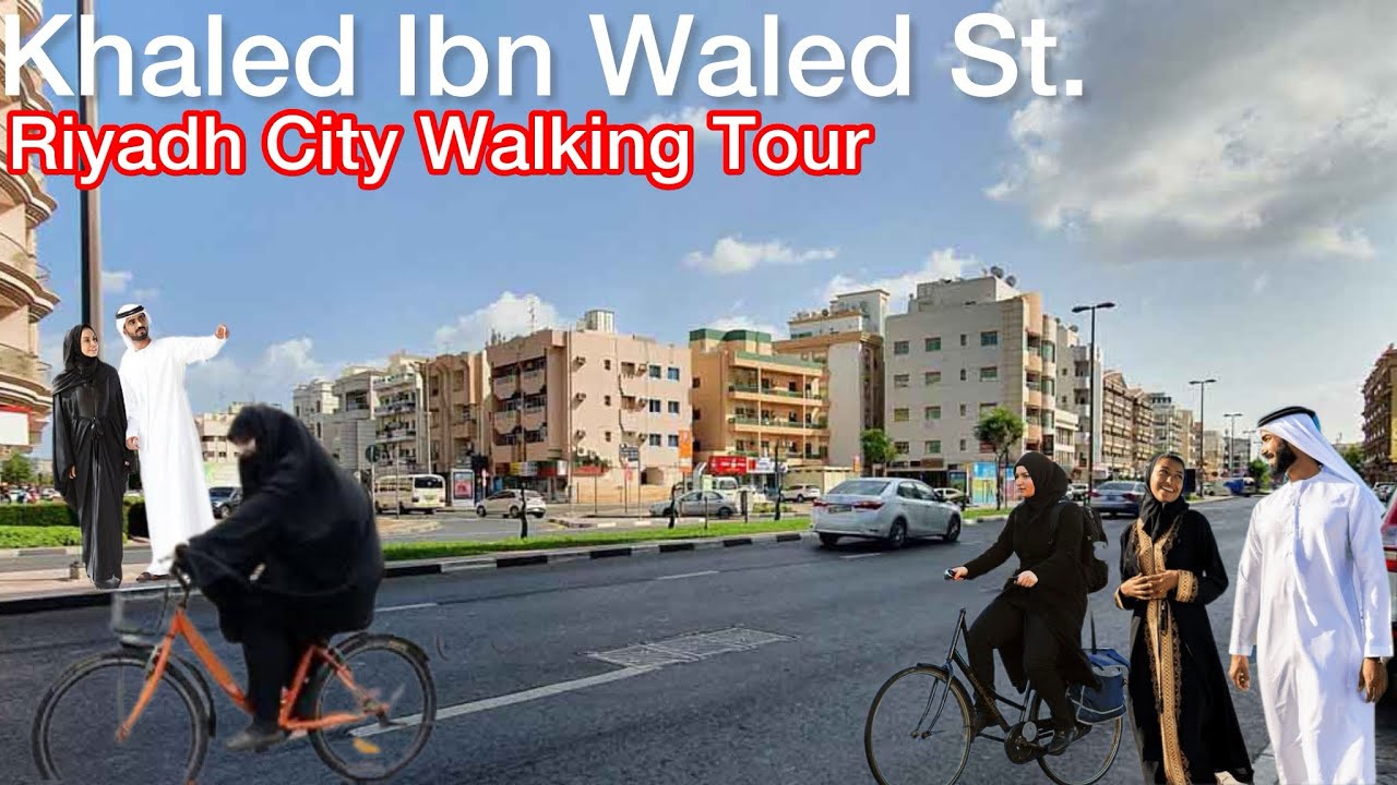 WALKING TOUR! Khaled Ibn Waled Road walking Tour & Exploring Everything ...