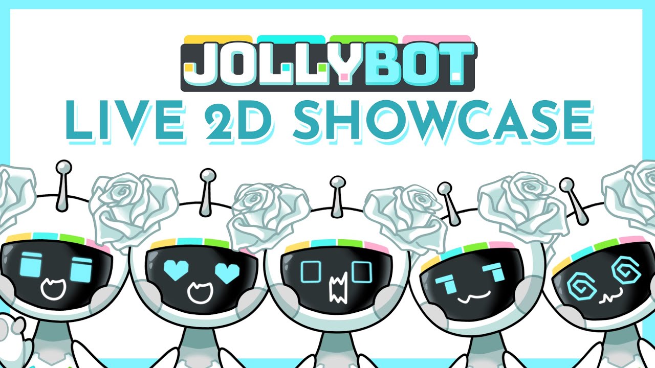 [LIVE 2D Showcase] jollybot MK II - Robotic Friend - YouTube