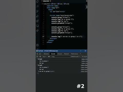 #shorts How to flirt with the console in JavaScript. | Upgrade your ...