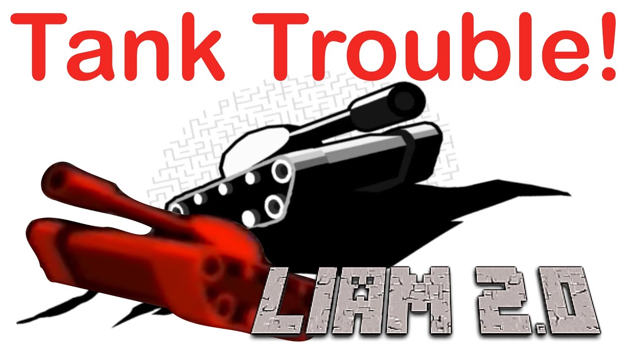 Tank Trouble Logo Troubling Tank 2 Players Free Addicting Game