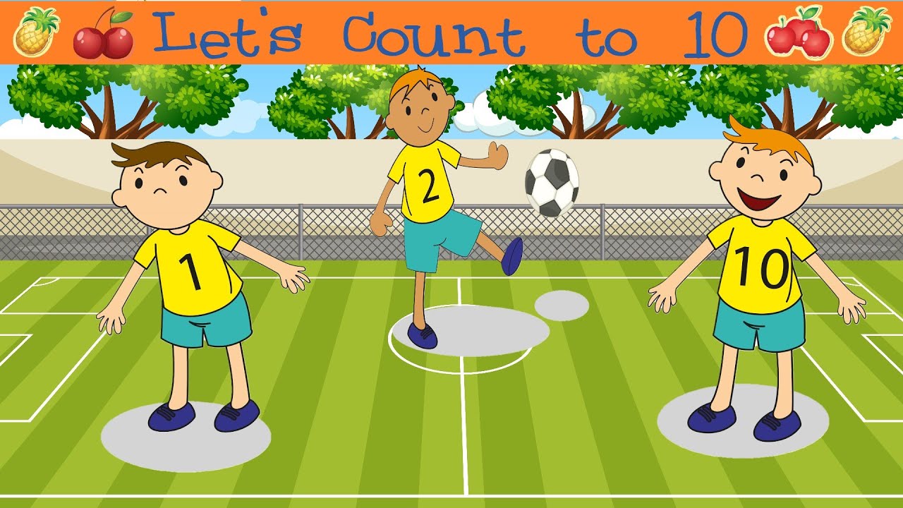 Learn to Count 1 to 10 | Number Song with Fruits and Vegetables for ...