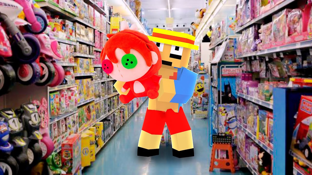 COMPRAMOS EL MUÑECO DE MINI RAPTOR EN MINECRAFT 🔪 - YouTube