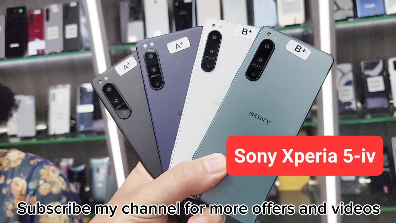 Sony Xperia 5-iv with e-sim low price - YouTube