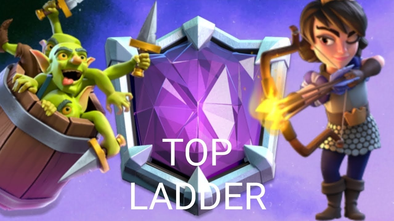 PUSH TO TOP LADDER WITH BEST LOG BAIT DECK IN CLASH ROYALE! - YouTube