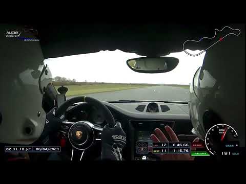 Lurcy-Lévis 991.1 Gt3 RS en 1.14 le 06.04.23
