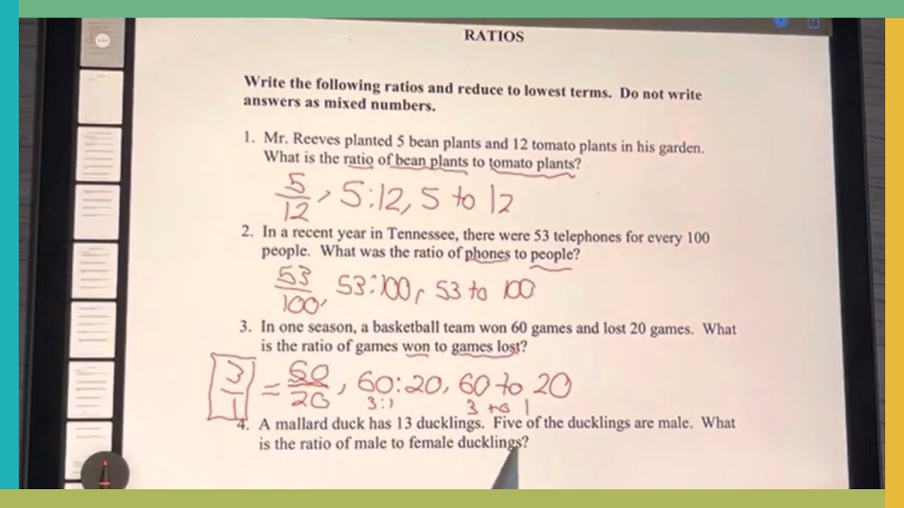Ratios made Easy - YouTube