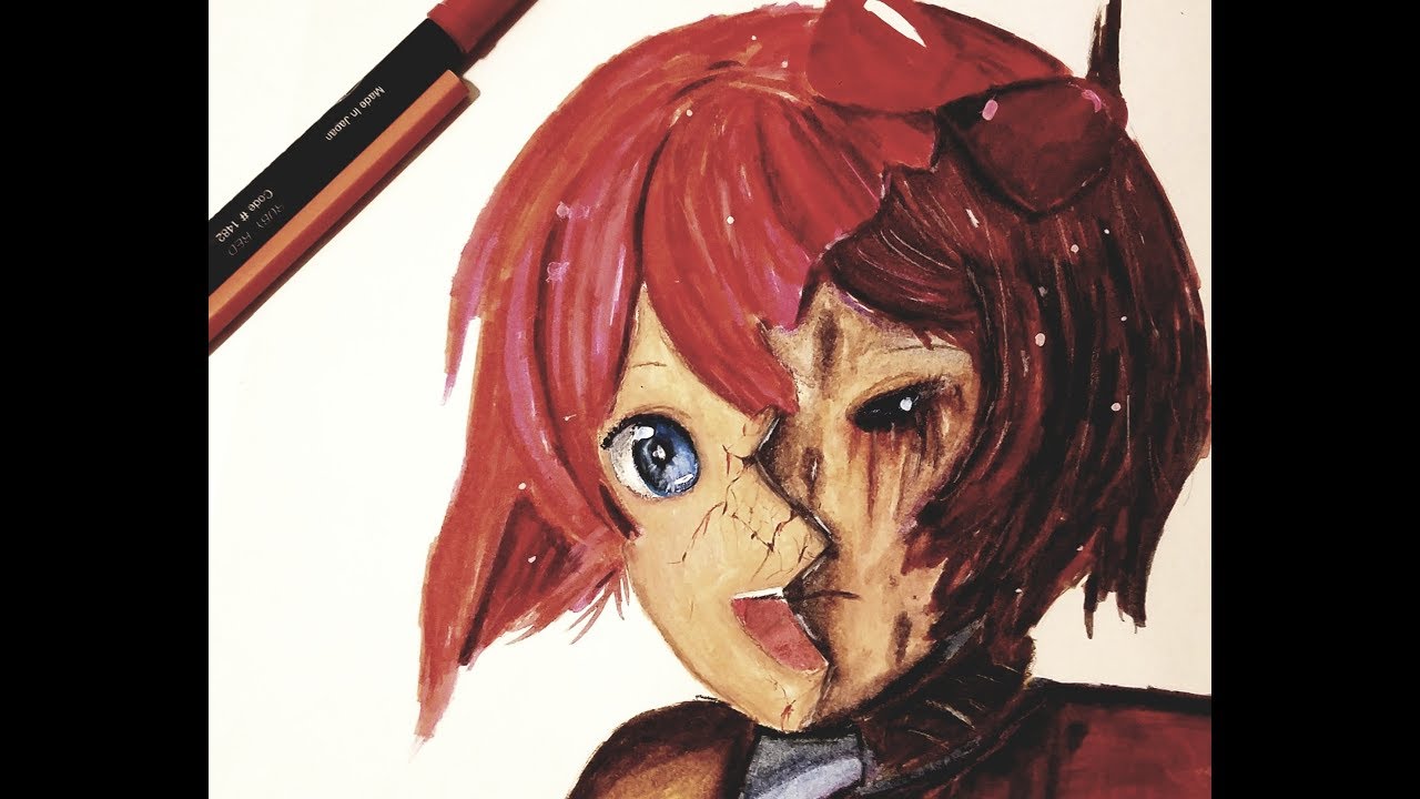 How to draw sayori from doki doki - YouTube