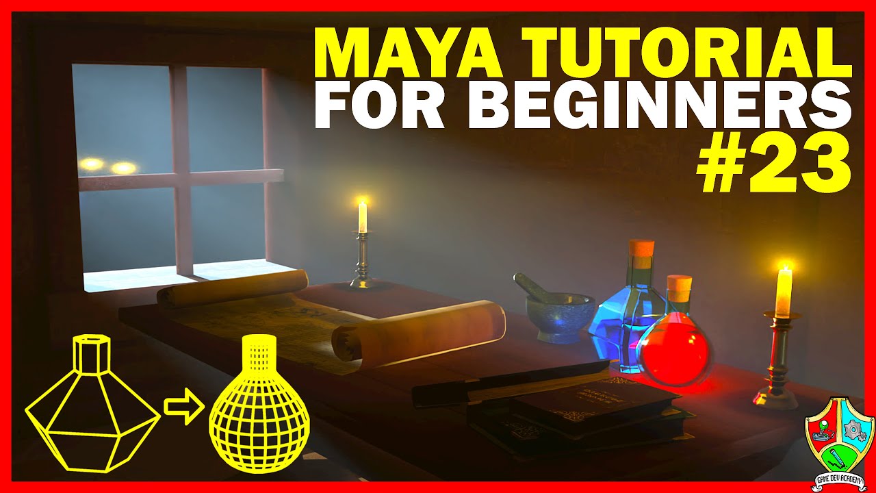 How to SMOOTH Geometry in Maya | Maya 2020 Tutorial for Beginners - YouTube