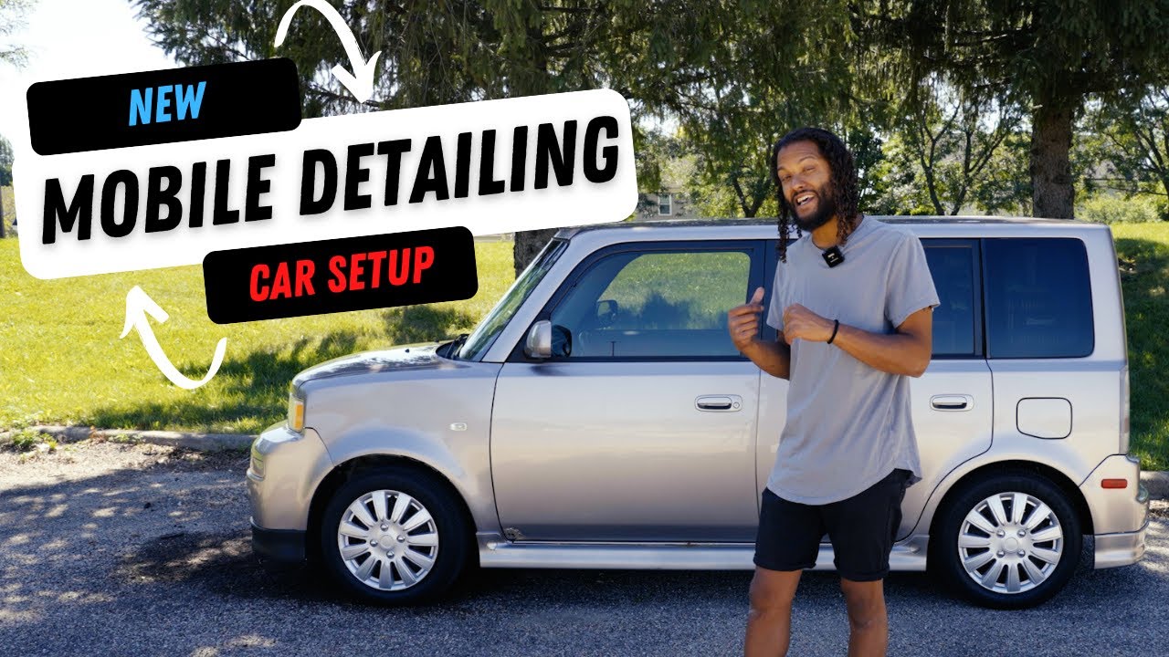 Beginner Mobile Detailing Vehicle Setup & Tour. Everything You need to ...