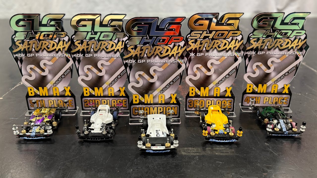 Tamiya Mini4wd Bmax 30K GP 5 Lanes Layout | Semis&Finals | 08-16-25 ...