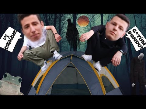 CİNLİ KÖYDE KAMP YAPTIK! (KOMİK ANLAR)