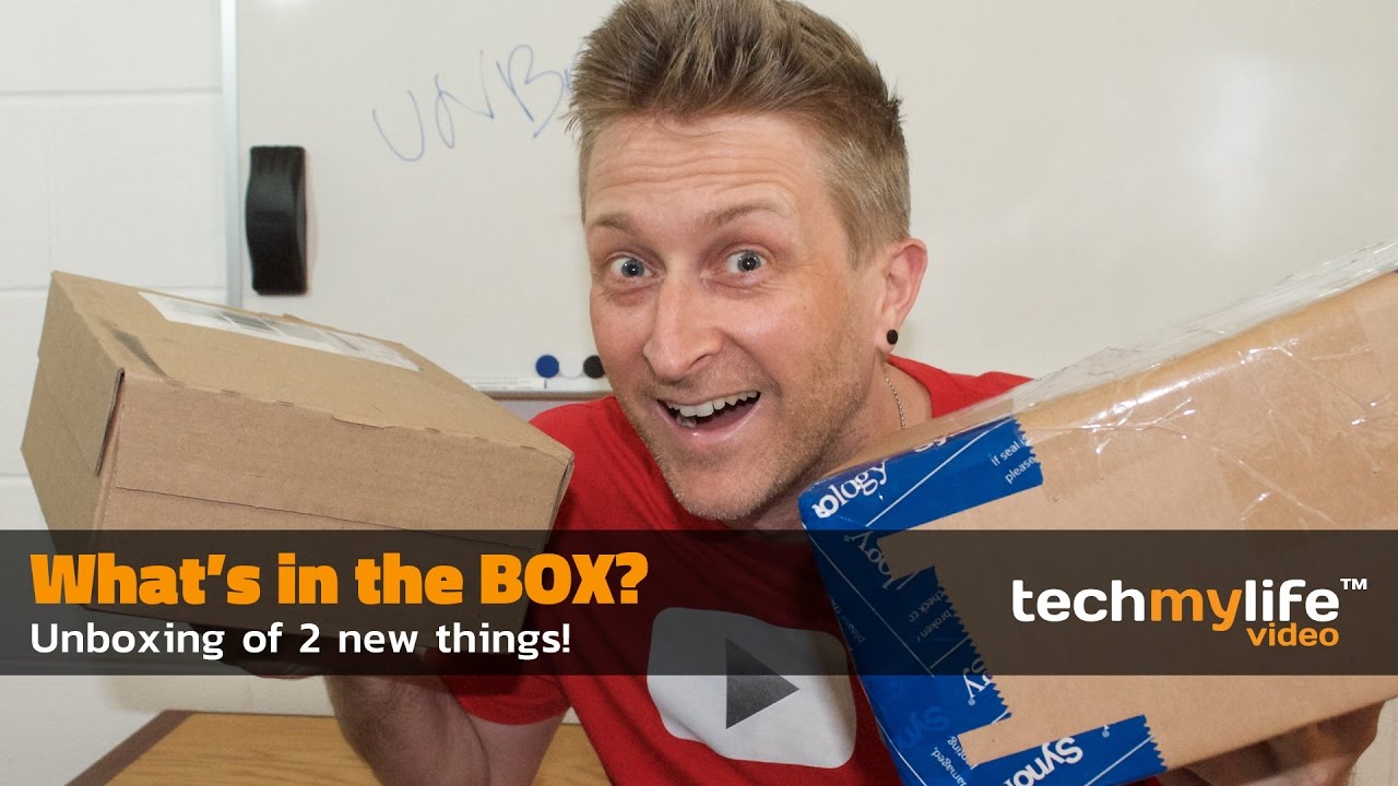 What's in the BOX? Unboxing of 2 new things! - YouTube