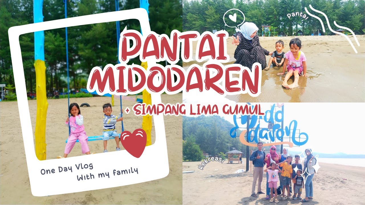 Pantai Midodaren Tulunggangung: Garis pantai panjang dilengkapi air ...