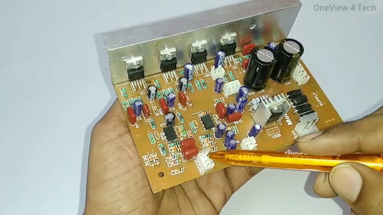 Setup 150w PMPO Powerful Bass Amplifier | 150 W Amp - YouTube