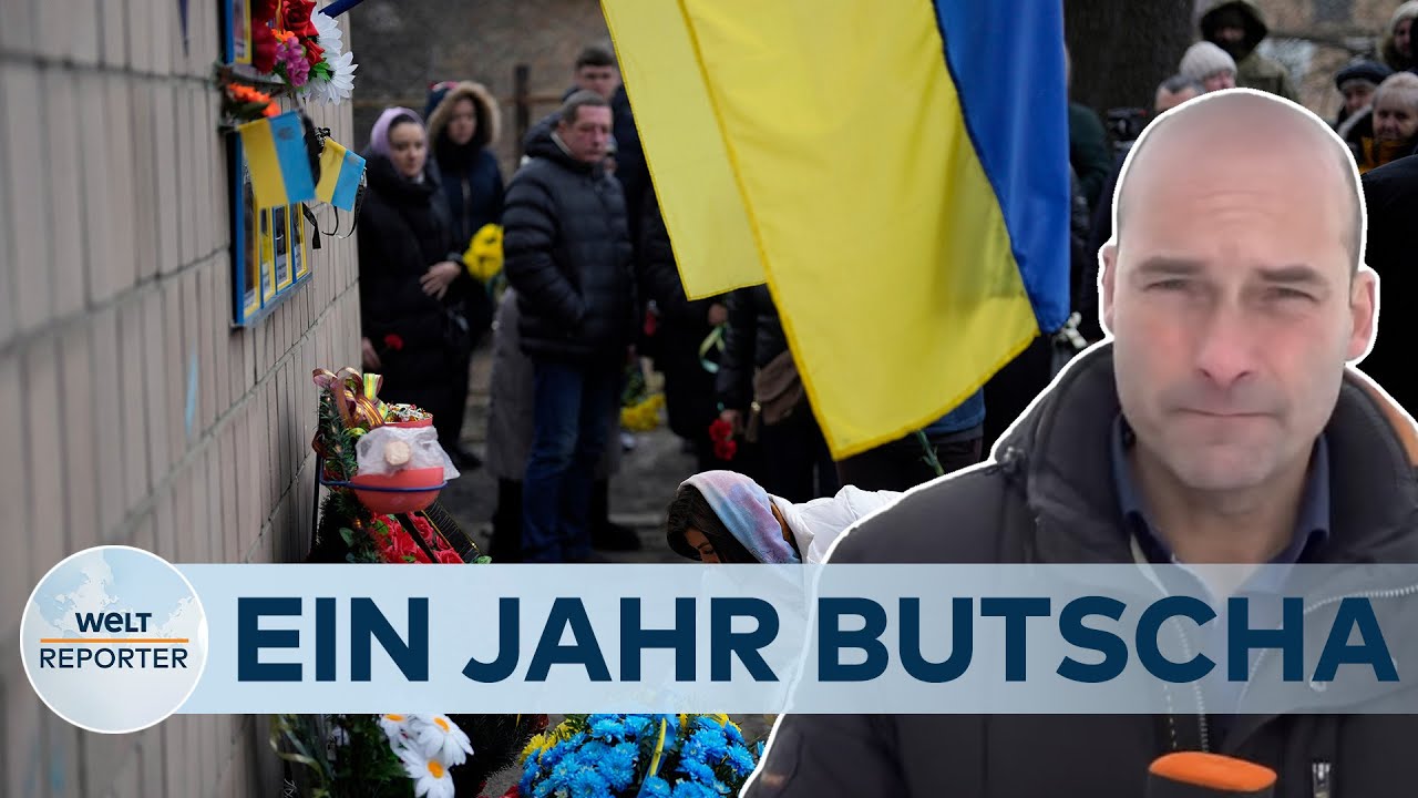 GEDENKEN AN KRIEGSVERBRECHEN IN BUTSCHA: Eine Stadt zwischen Zerstörung ...