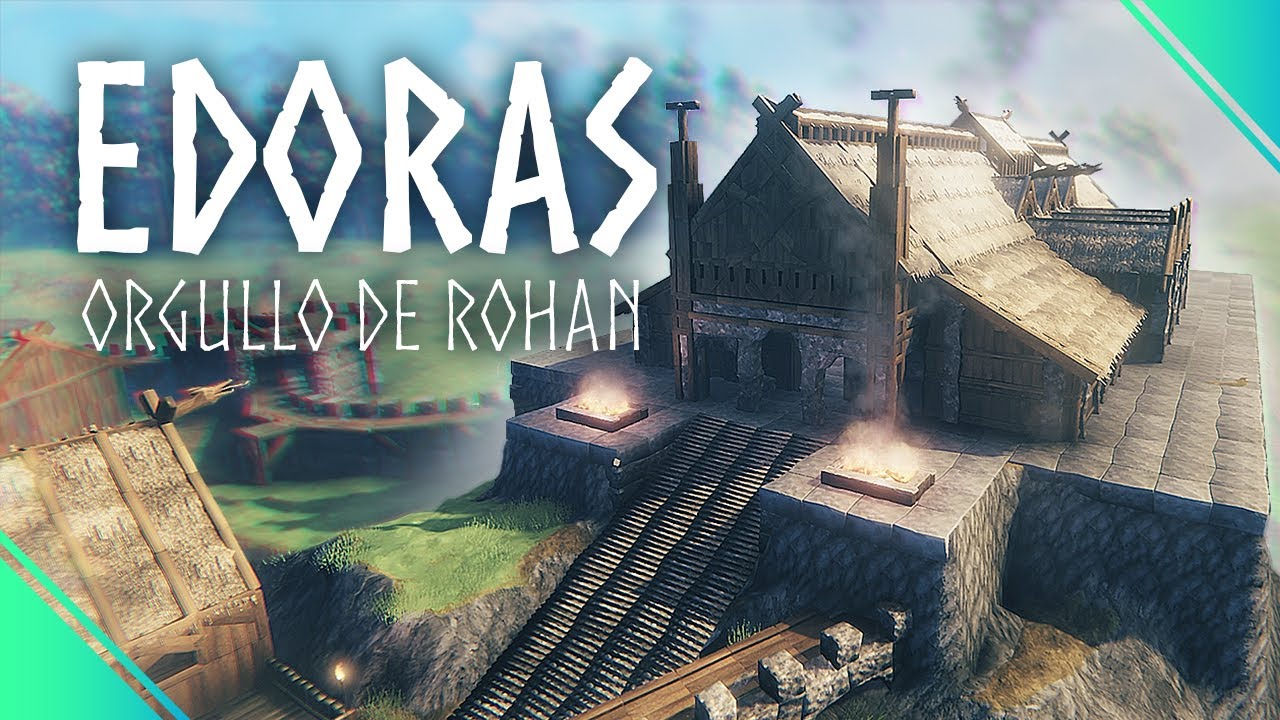 MEDUSELD 🛡️ El gran salón dorado de Rohan 🛡️ VALHEIM en Español - YouTube