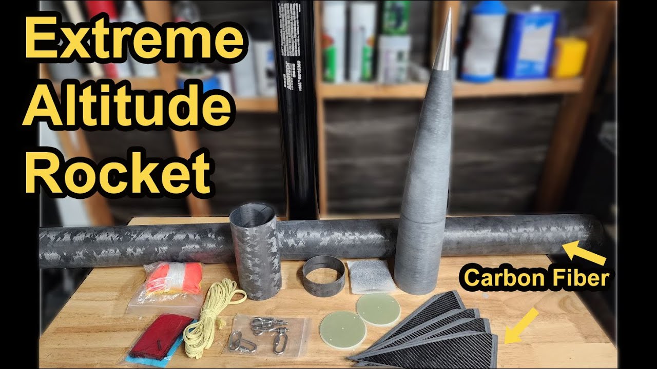 Unboxing an EXTREME Carbon Fiber High Power Rocket Kit - YouTube