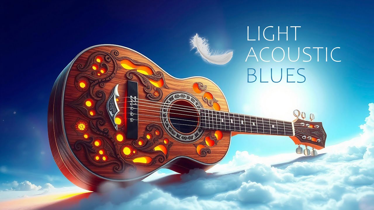 Light acoustic blues. Relax on the waves of blues rhythms - YouTube