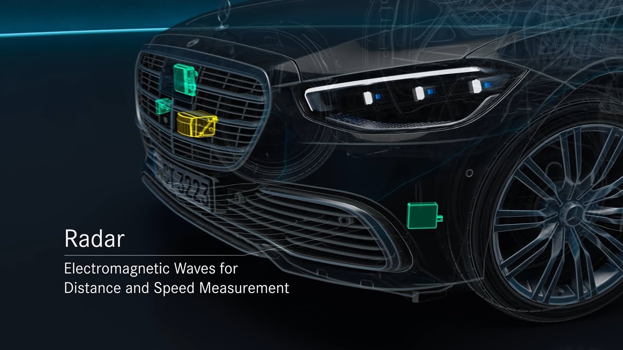 2023 S-Class Sensors of Drive Pilot HD - YouTube