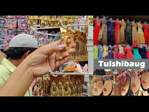 Pune Street Shopping Market | Tulsi bagh | तुळशीबाग | Budget shopping ...