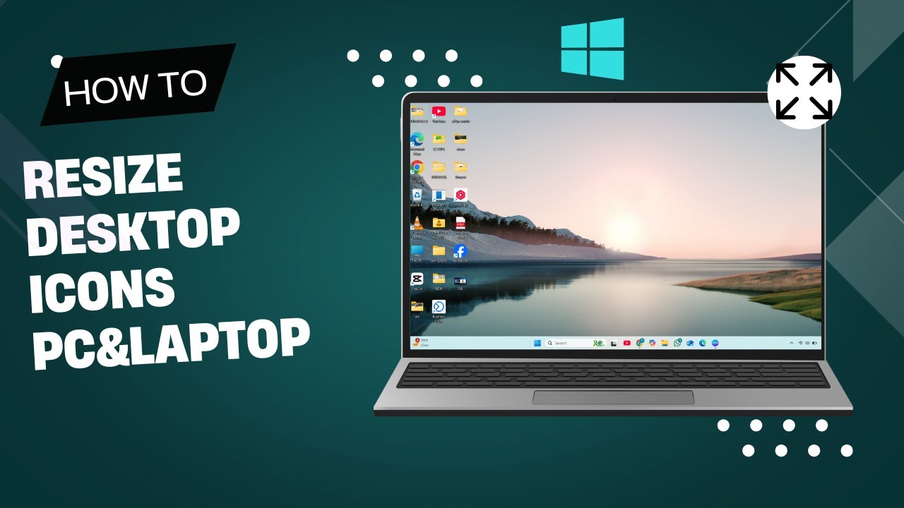 How to Resize Desktop Icons on Your Windows 11 PC - YouTube