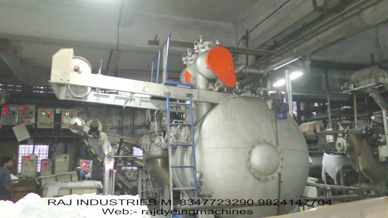 SOFT FLOW DYEING MACHINES - YouTube