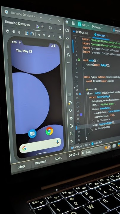 Success Screen in Flutter | Confirm Order Screen in Flutter | Flutter Ui Designs #shorts - YouTube