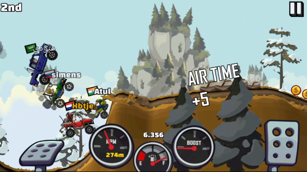 How to change jeep power in hill climb racing with cheat engine windows ...