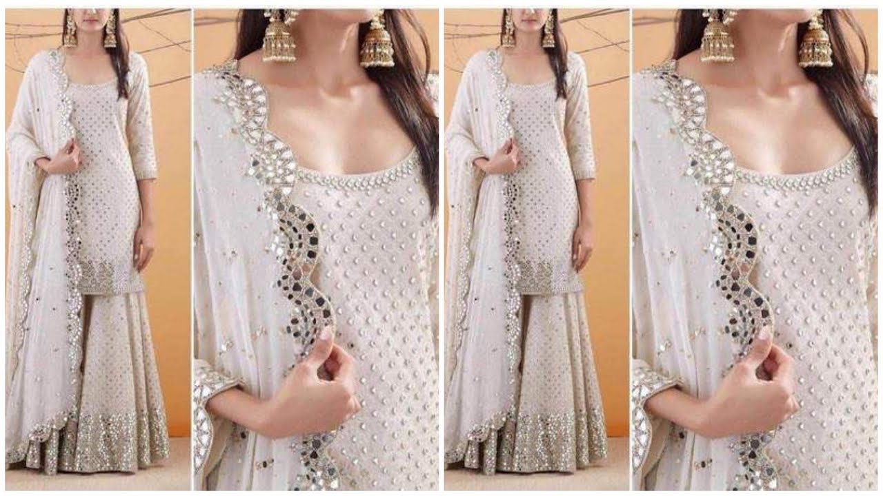 Mirror Work Dress Designs ||Latest And Trending Dress Designs Of 2020 ...