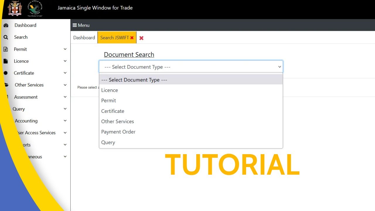 How To Perform a JSWIFT Document Search - YouTube