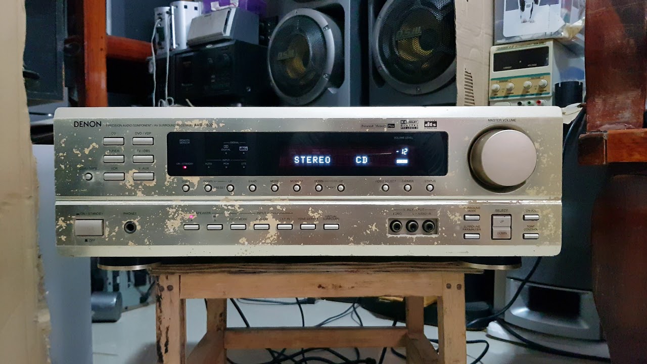 DENON AVR-1602_SoundEat Test(เสียงดีราคา 2,900 บาท) - YouTube