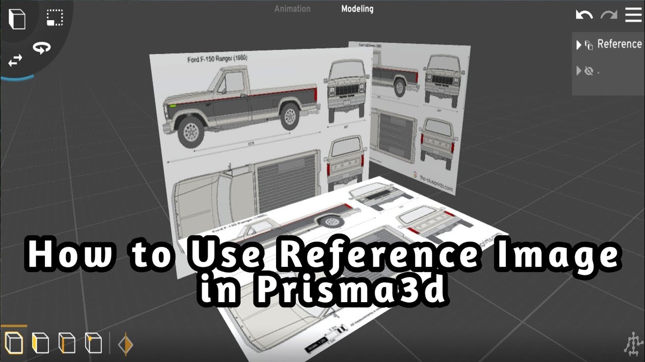 How to Add Reference Image in Prisma3d||Tutorial||KIROSH_3D - YouTube