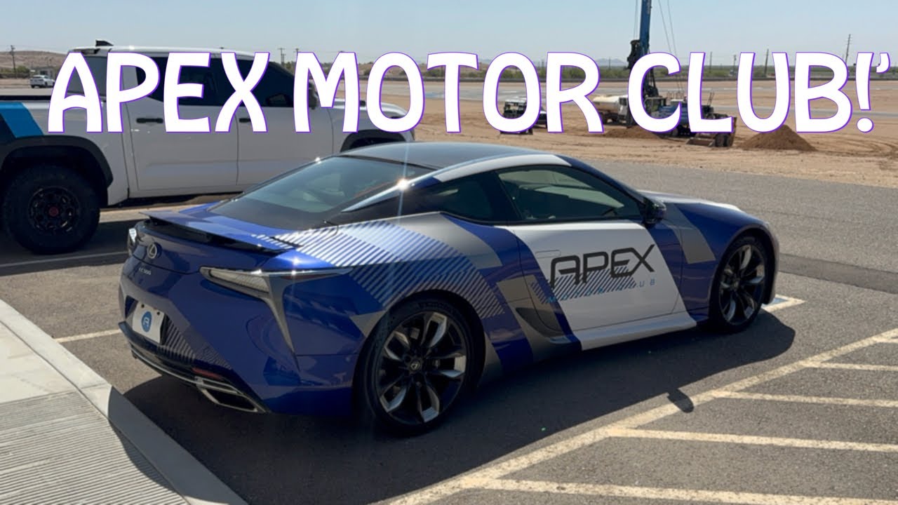 Lexus LC 500 | APEX Motor Club | Phoenix, Arizona - YouTube