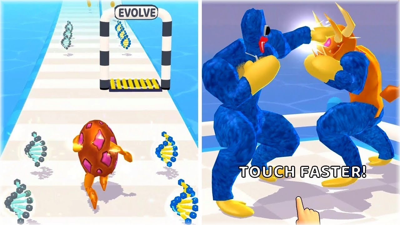 Max level of monsters evolution in Monster Egg game - YouTube