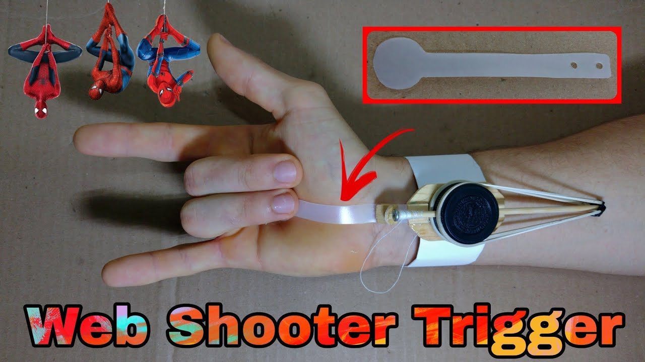 How to Make Spider Man Web Shooter Trigger 2 - YouTube