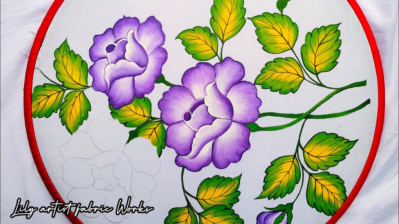 Fabric Painting Designs For Beginners