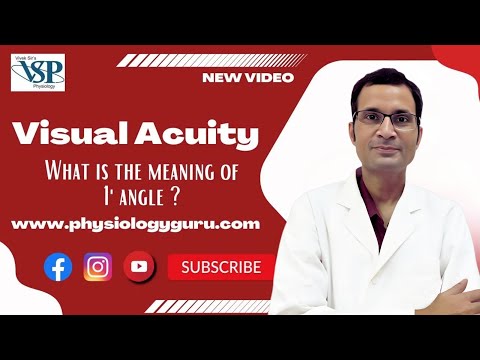 "Visual acuity: What is the meaning of 1' angle"? - YouTube