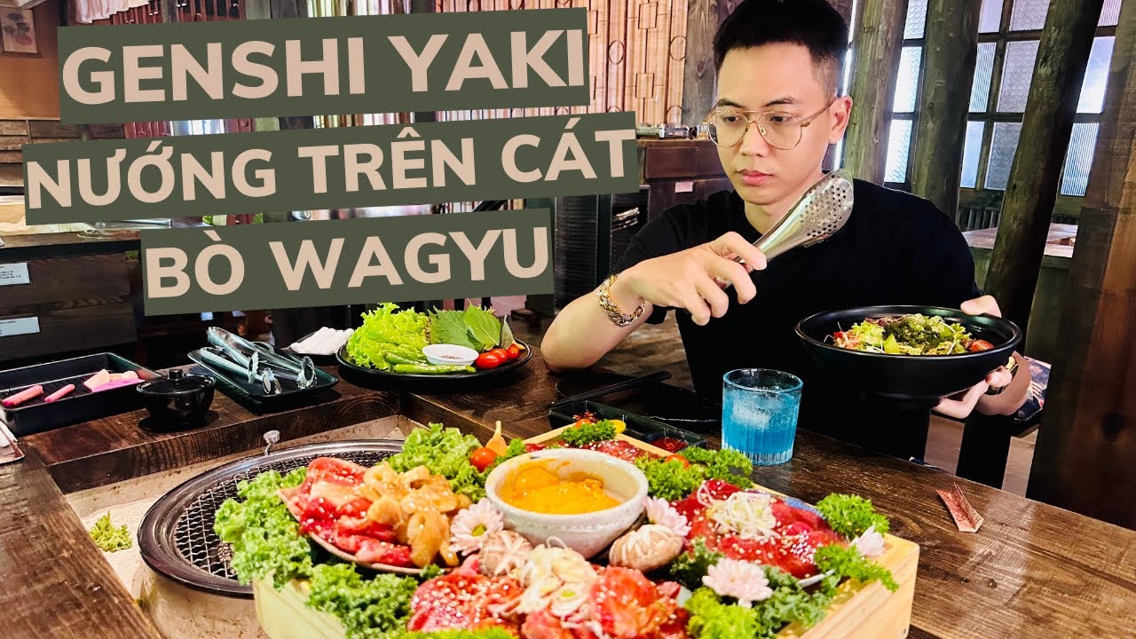 Review GENSHI YAKI - LẨU NƯỚNG SASHIMI Trên Cát - Nướng Nguyên Thuỷ ...