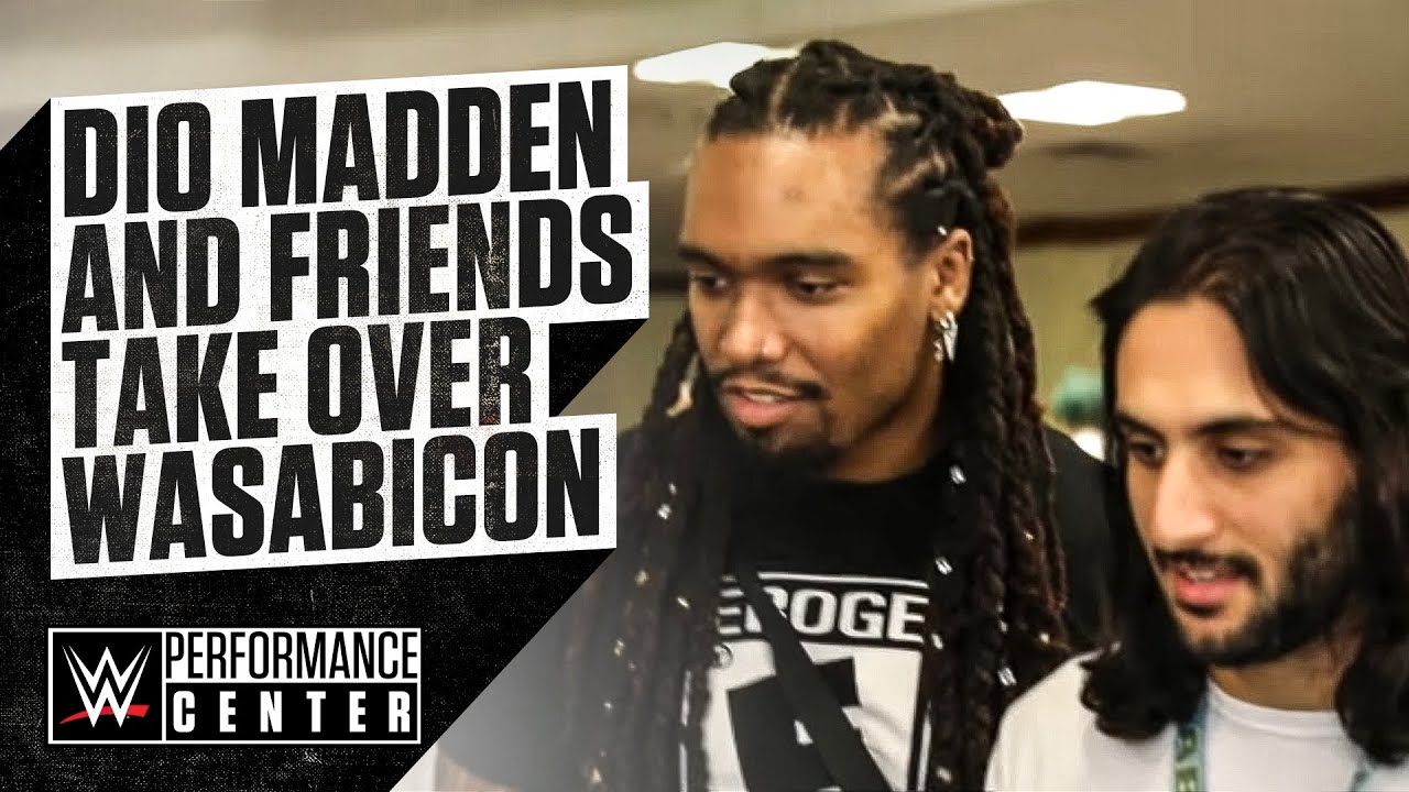Dio Maddin and friends take over WasabiCon | WWE Fandom - YouTube