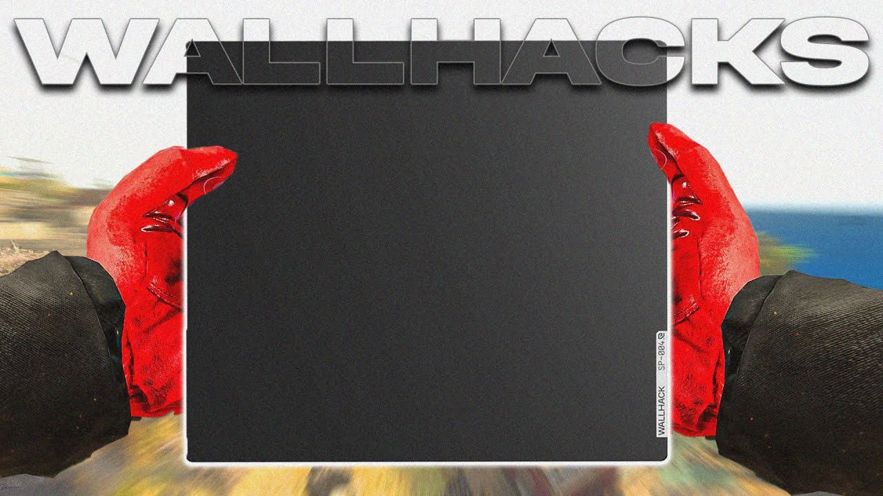 Aiming In Warzone But I Use WALLHACKS - YouTube