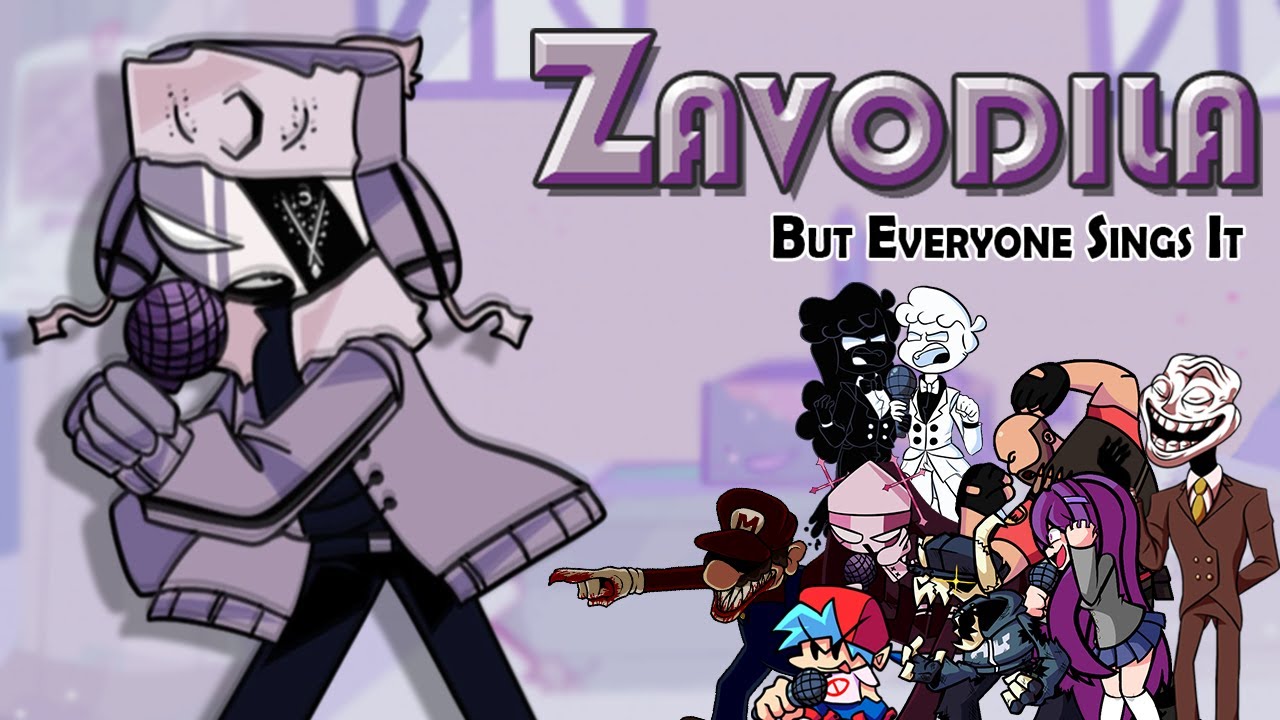 Zavodila but Everyone Sings It - FNF Betadciu - YouTube
