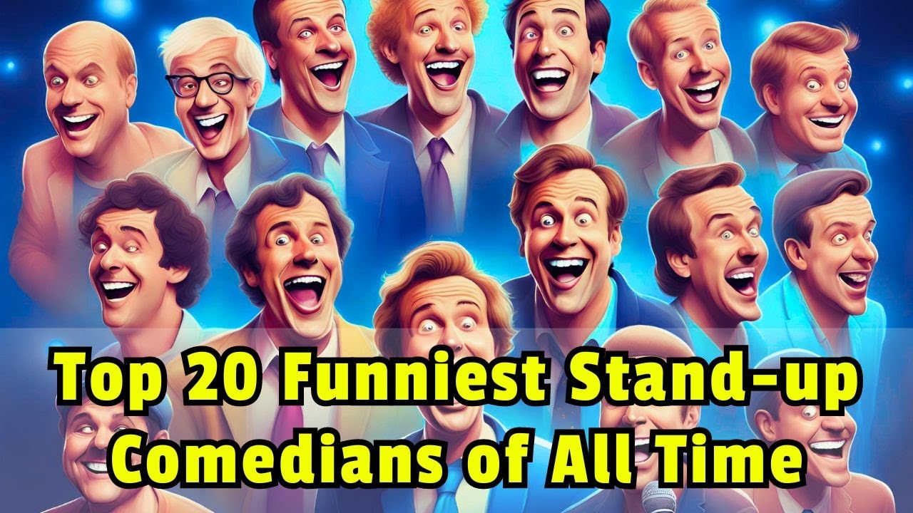 Top 20 Legendary Stand-Up Comedians: Laughter Masters of All Time ...